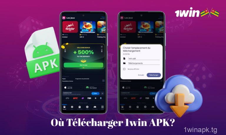 1win APK au Togo: Téléchargement gratuit pour Android et iOS
